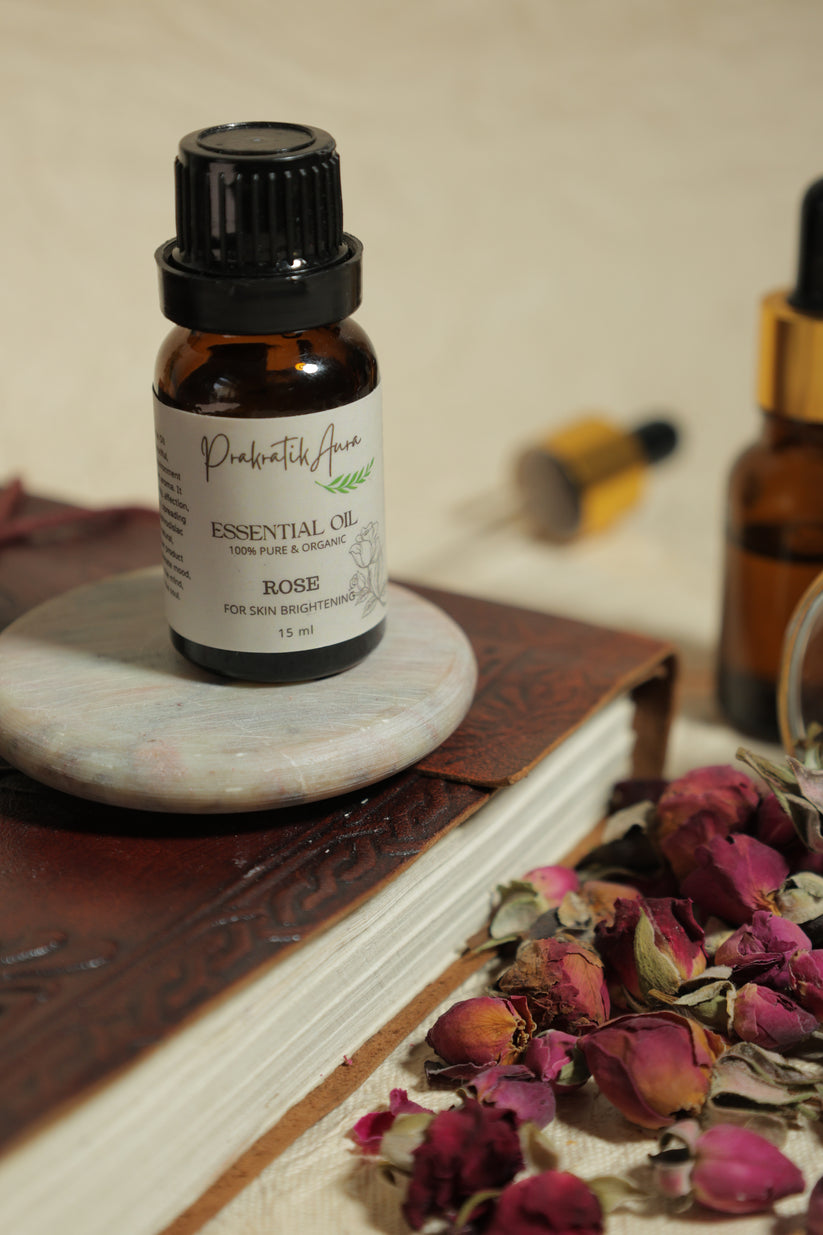 Pure Rose Essential Oil | PrakratikAura